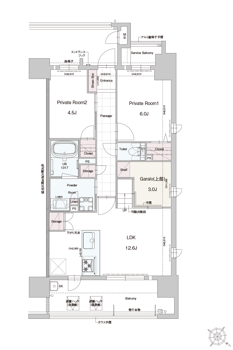 【公式】 デュレジア 博多 アベニュー - ROOM PLAN ｜福岡市博多区美野島の新築分譲マンション｜LANDIC（ランディック）